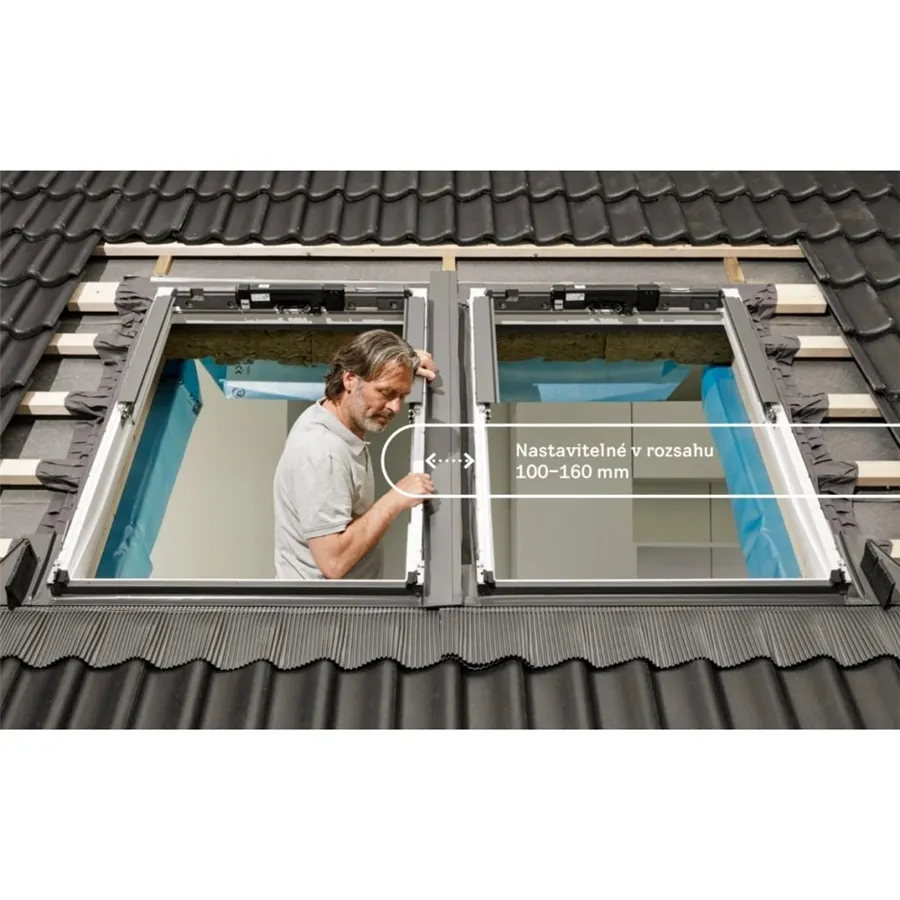 Hliníkové kombi lemování Velux EKS MK10 2021M / 78 x 160 cm | STAV-INVEST
